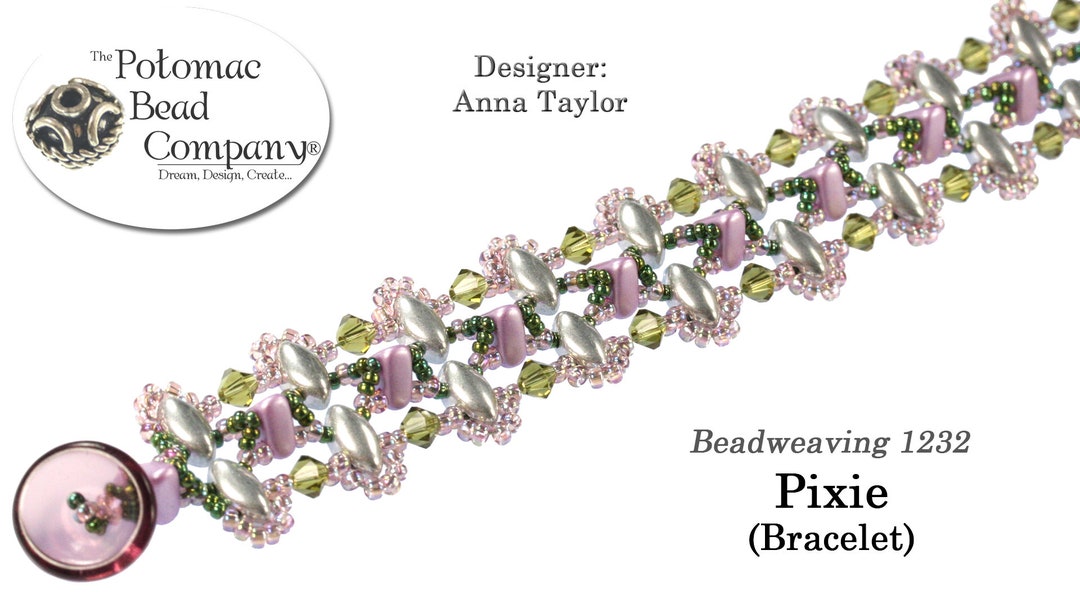 Pixie Bracelet Pattern by Anna Taylor - Etsy