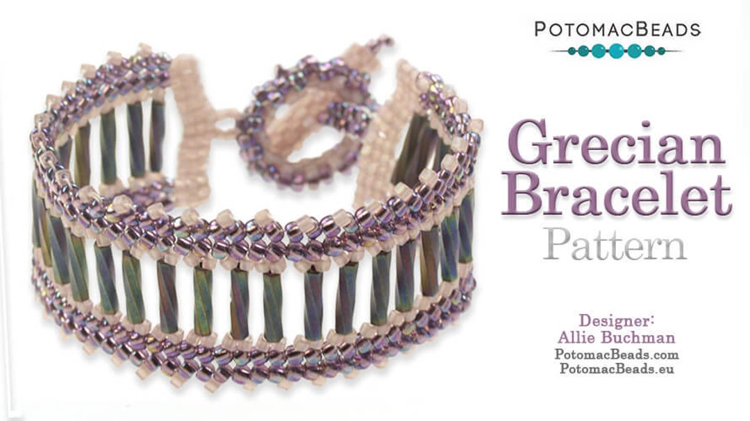 Grecian Bracelet Pattern by Allie Buchman - Etsy