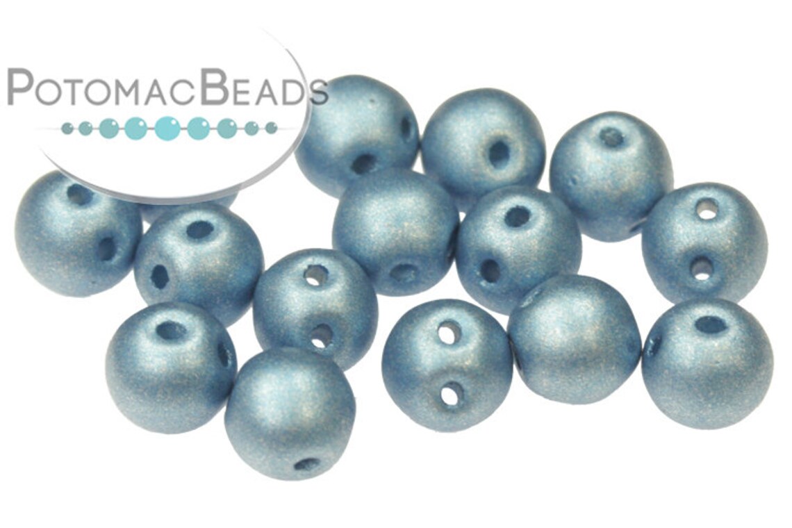 Rounduo® Beads Metallic Sea Blue 5mm factory Pack of 600 - Etsy