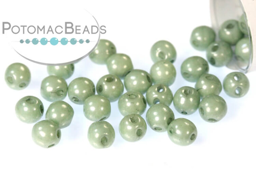 Rounduo® Mini Beads - White Teal Luster 4mm (factory Pack of 600) - Etsy