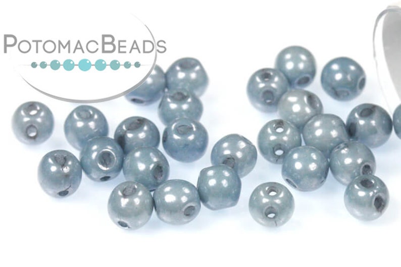 Rounduo® Mini Beads White Baby Luster 4mm - Etsy