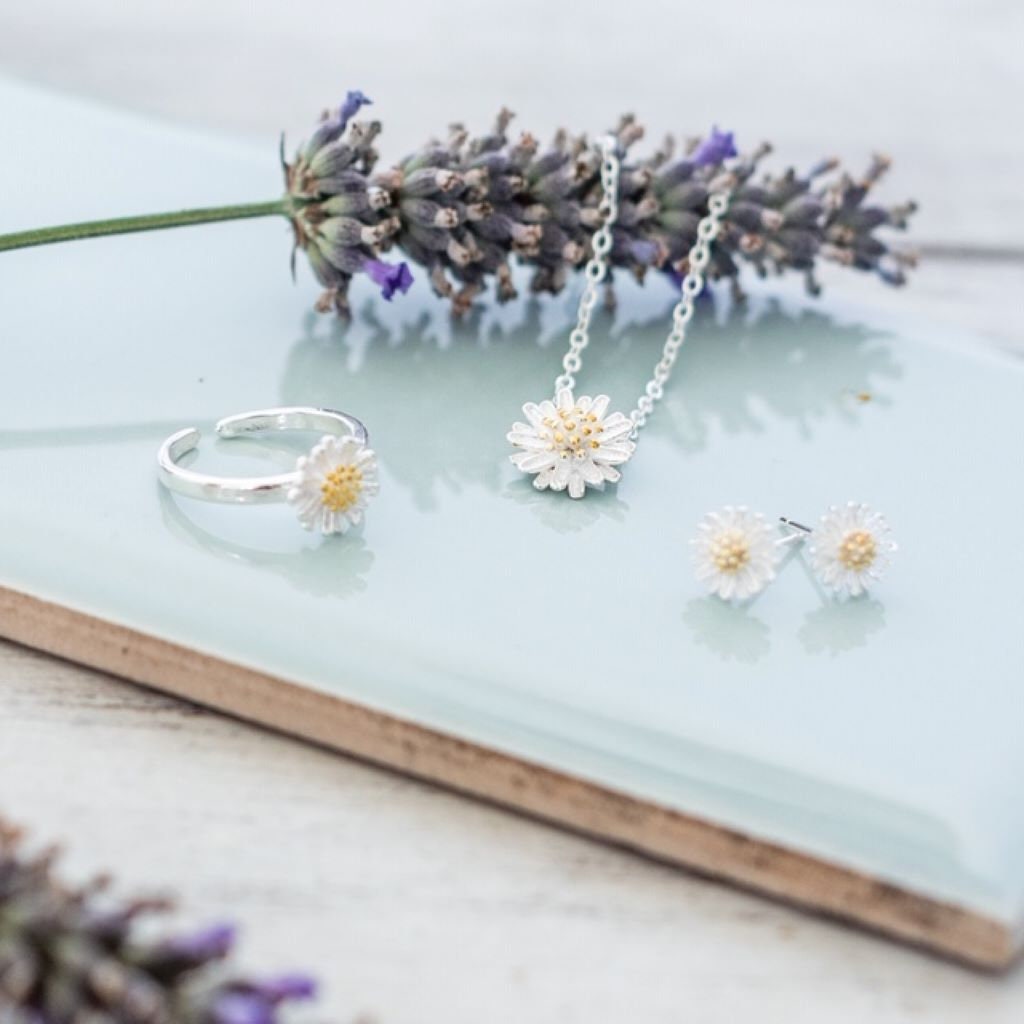 The Silver Daisy Collection | Etsy