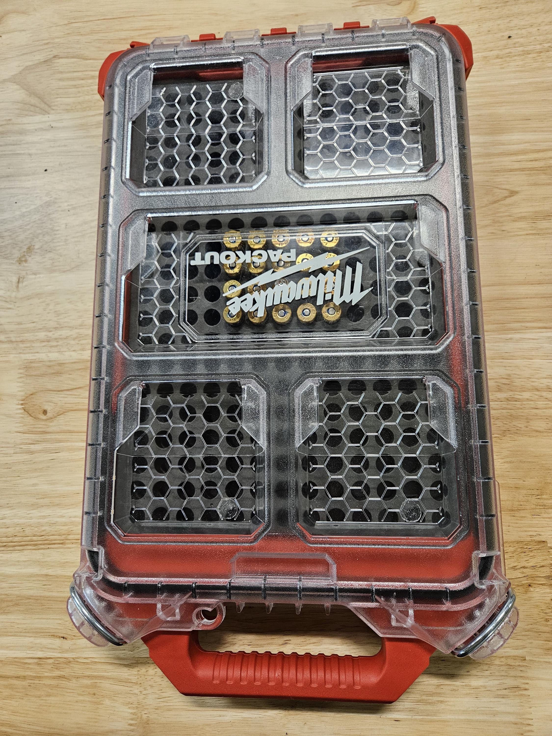 44 Mag/45 ACP Foam Ammo Insert for Milwaukee Compact Low-profile ...