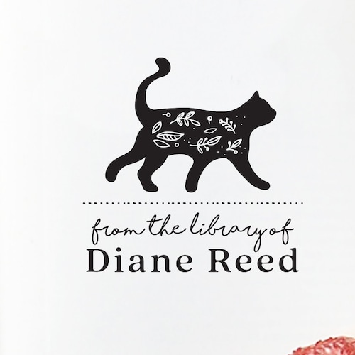 Library Stamp 48 Wooden or Self-inking Calligraphy - Etsy