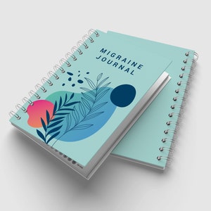 Migraine Journal #1 - Coil Bound - Migraine Note Book, Migraine ...