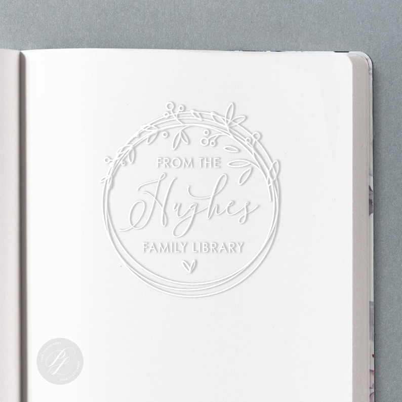 Library Embosser #24 - Personalized - Custom Gift, Embossing, Book ...