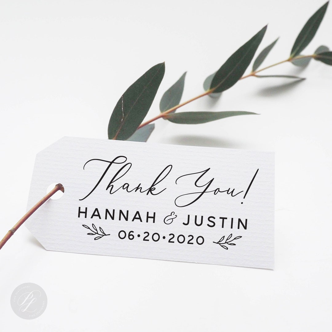 Thank You Stamp 26 Wooden or Self-inking Calligraphy - Etsy