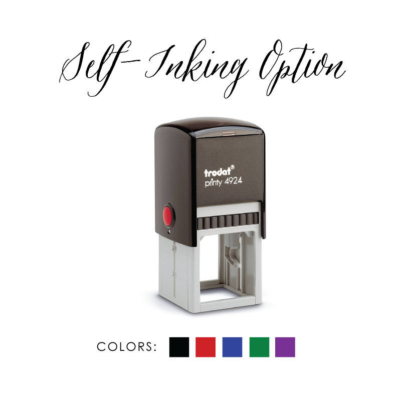 Library Stamp 27 Wooden or Self-inking Calligraphy - Etsy