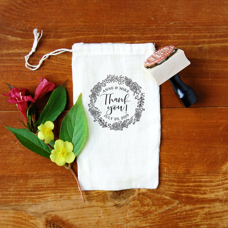 Thank You Stamp 27 Wooden or Self-inking Modern - Etsy