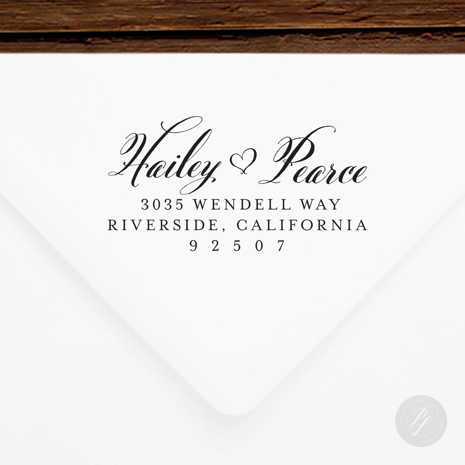 Return Address Stamp 25 Wooden or Self-Inking | Etsy