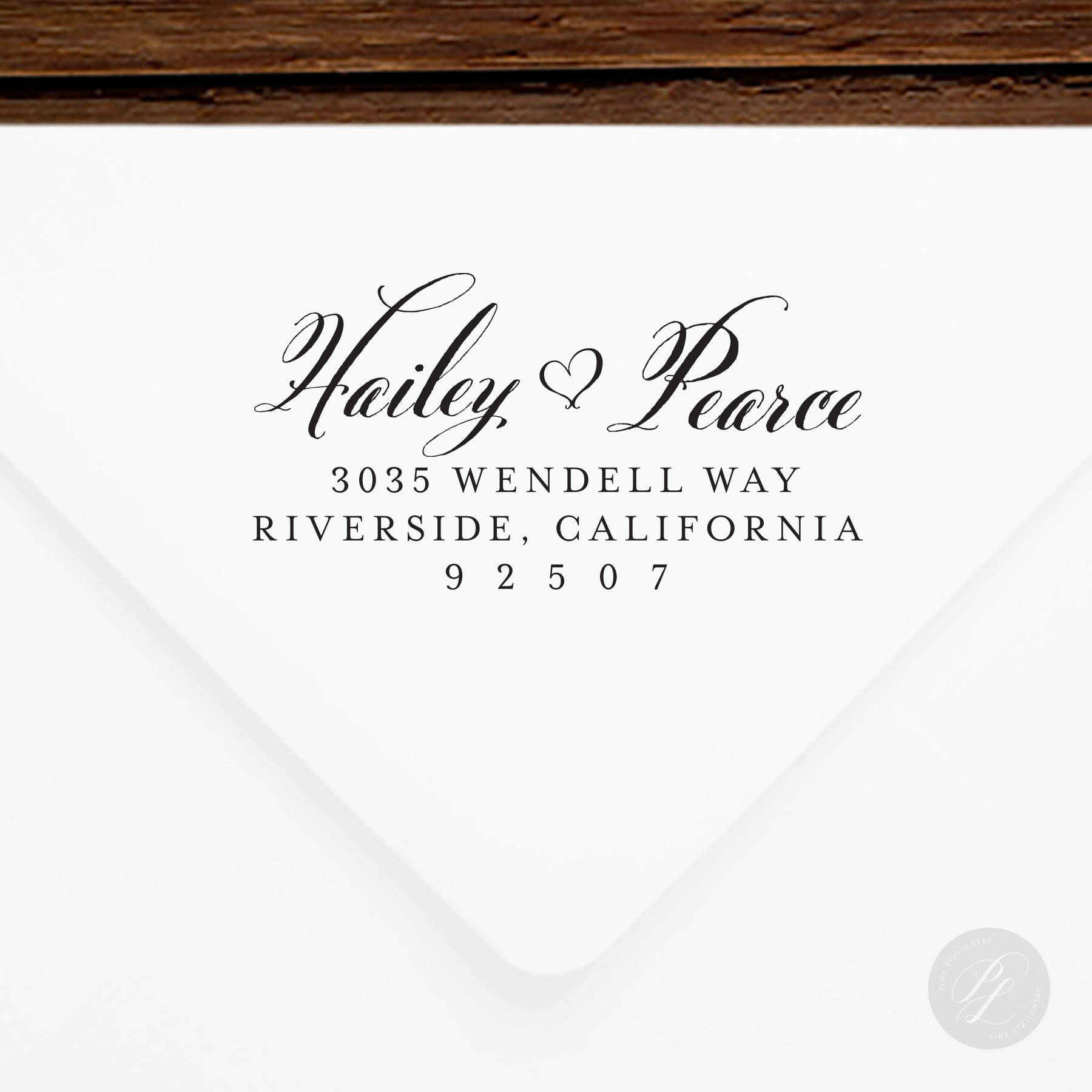 Return Address Stamp 25 Wooden or Self-Inking | Etsy