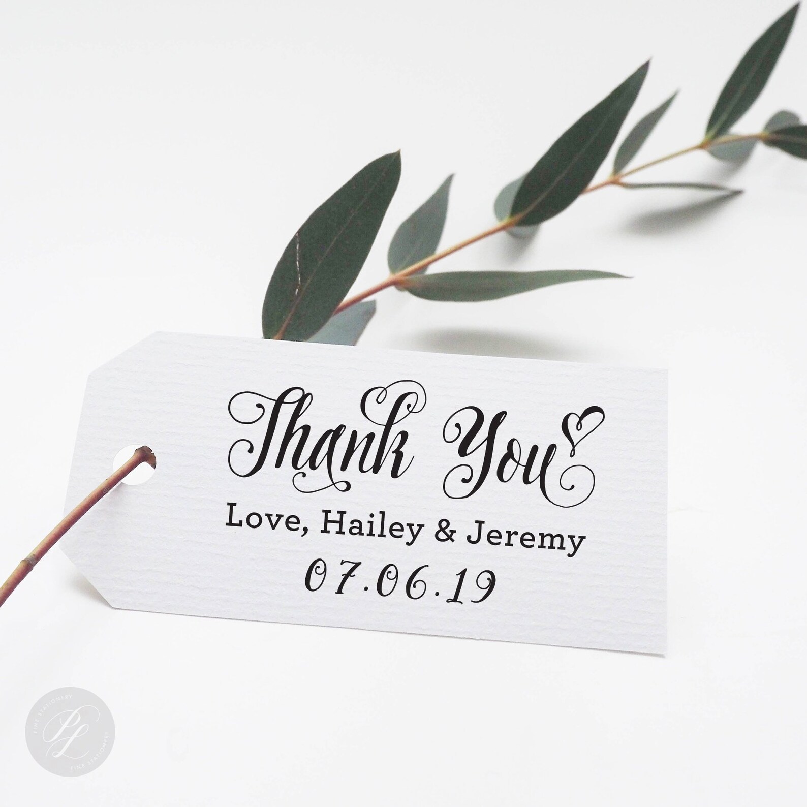 Thank You Stamp 3 Wooden or Self-inking Calligraphy - Etsy