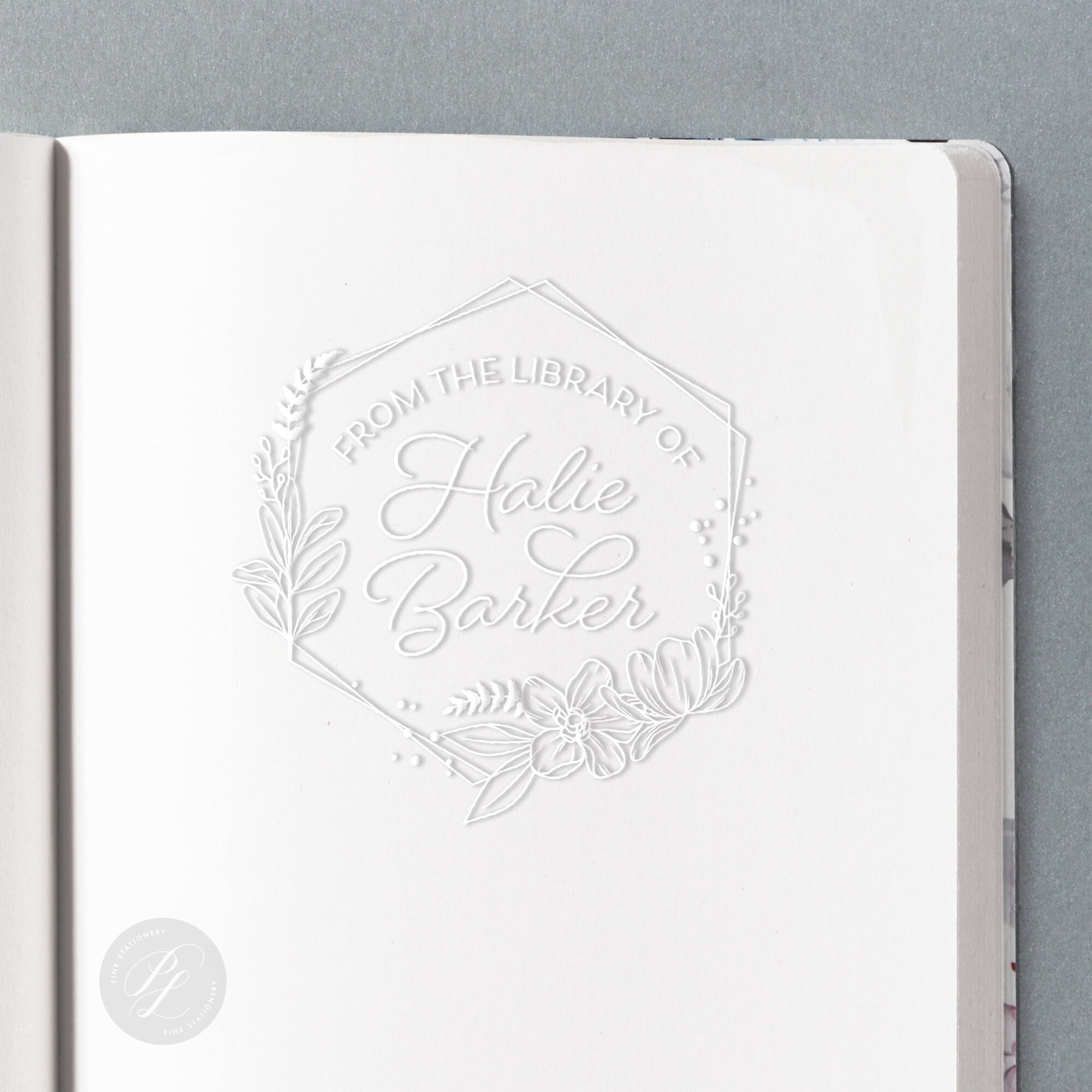 Library Embosser 48 Personalized Custom Gift Embossing | Etsy