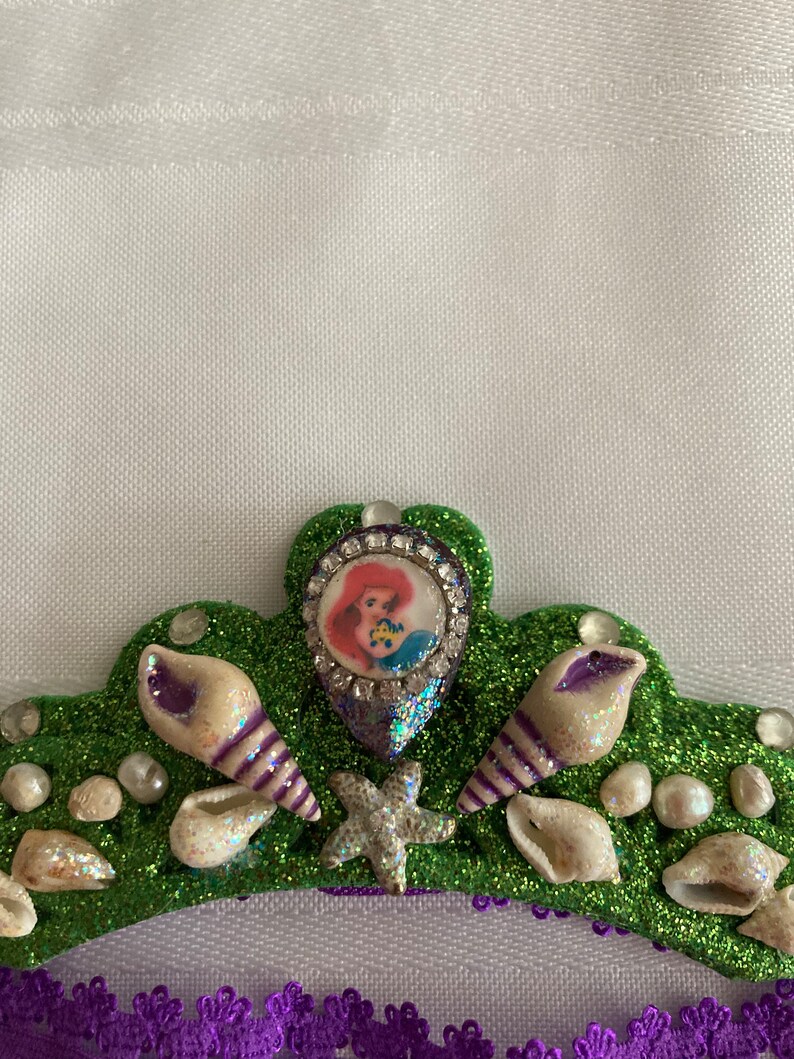 Princess Ariel Crown, Ariel Necklaces,mermaid Ariel Crown Headband ...