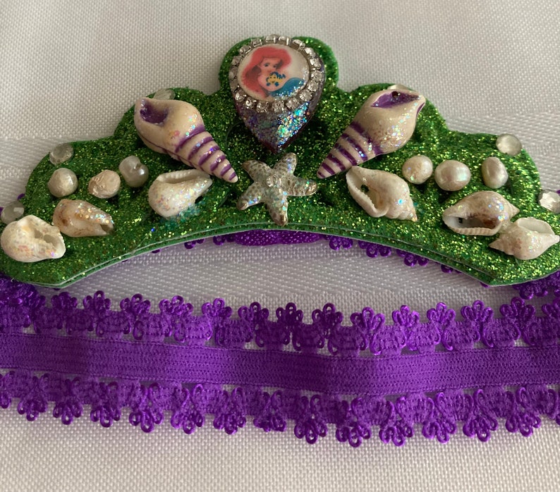 Princess Ariel Crown, Ariel Necklaces,mermaid Ariel Crown Headband ...