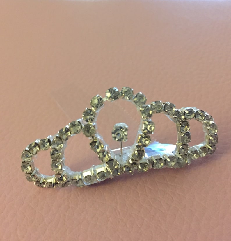 Mini Child Tiara -glass Rhinestone Princess Tiara, Pageants Tiara ...