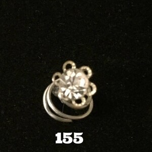 Hair Pins -sparkling Screw Cage With a Diamond Rhinestone Center ( Set ...