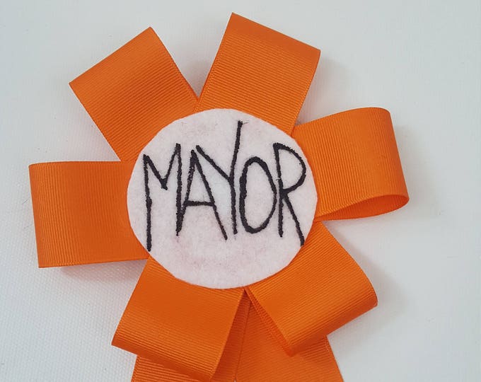 The Mayor Ribbon, Nightmare Costume, Costume Accessory, Halloween ...
