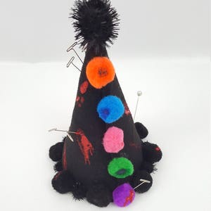 Evil Clown Hat Clown Tiny Hat Creepy Clown Hat Zombie Clown | Etsy