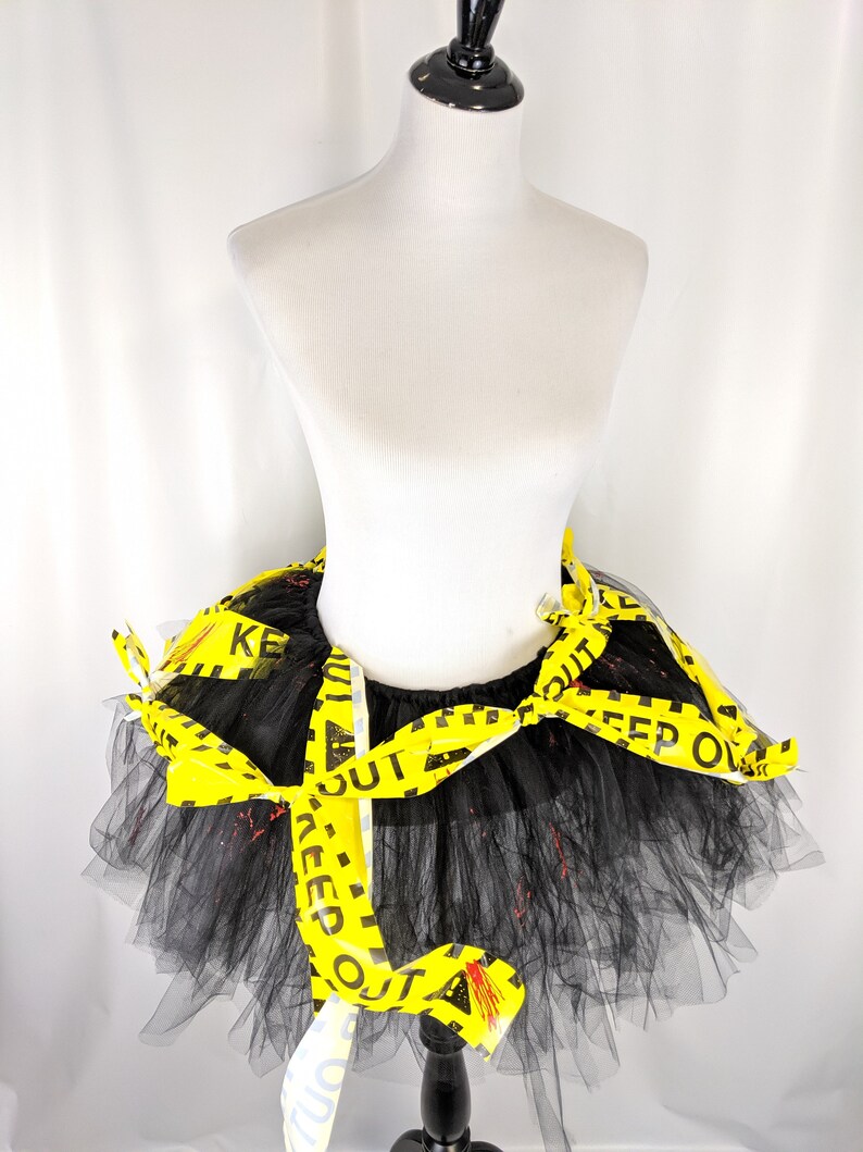 Crime Scene Tutu Crime Scene Costume ADULT Halloween - Etsy