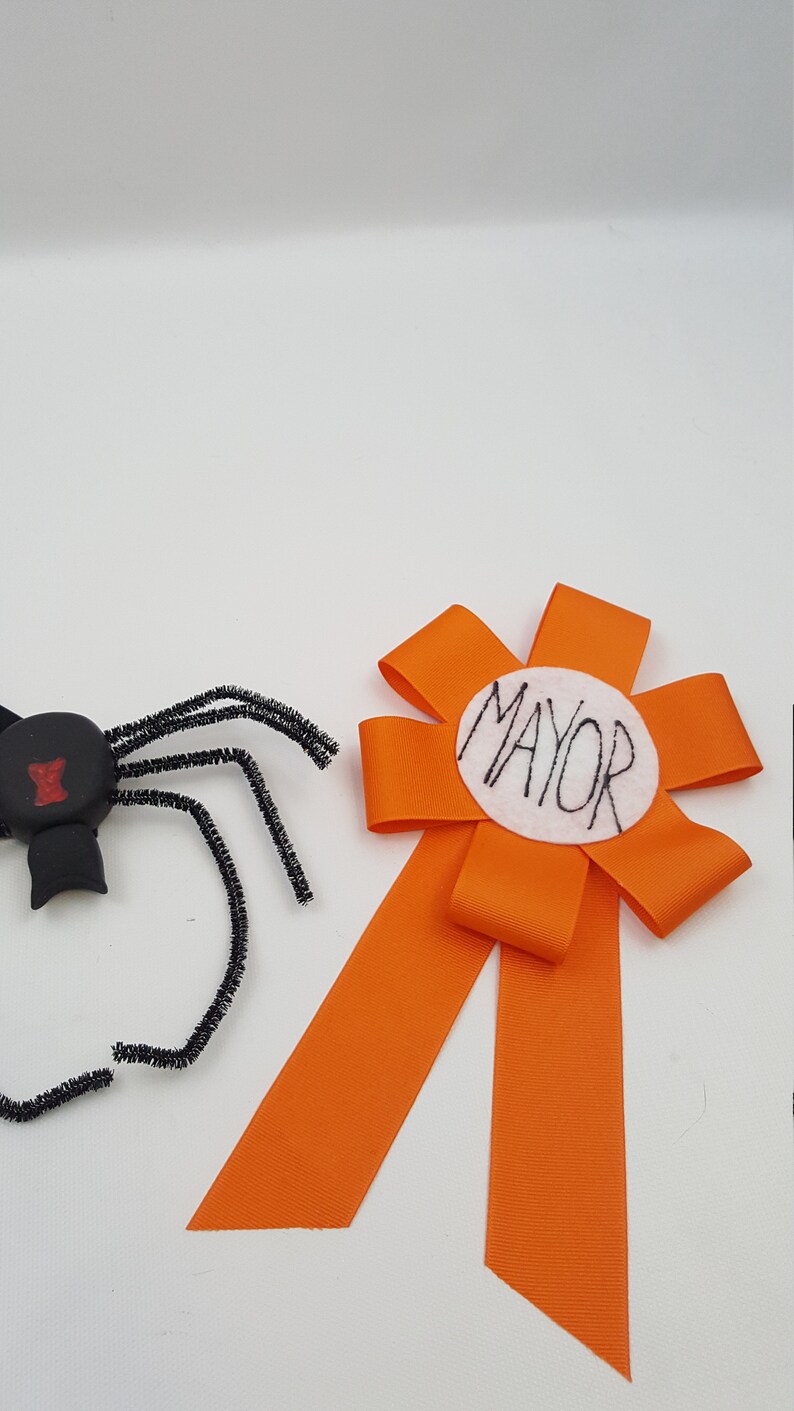 Mayor Ribbon and Spider Tie Nightmare Costume Halloween | Etsy