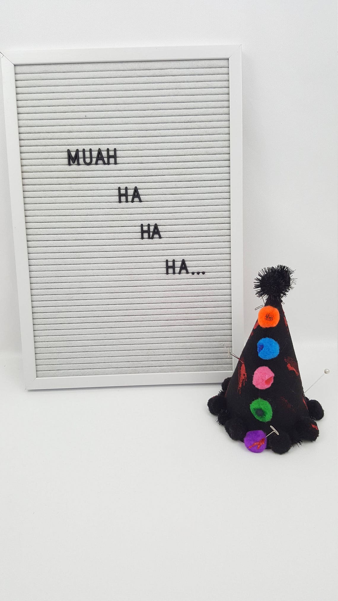 Evil Clown Hat Clown Tiny Hat Creepy Clown Hat Zombie Clown | Etsy