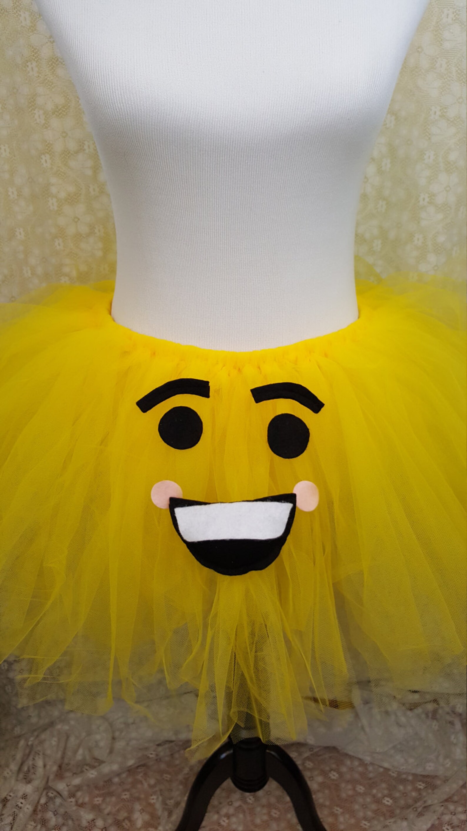 Excited Emoji Tutu Emoji Photo Prop Tutu Emoji Halloween - Etsy