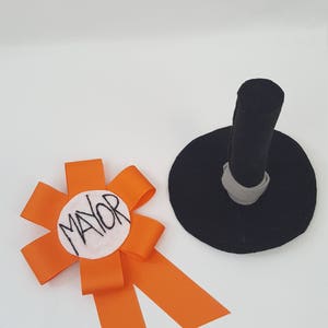 The Mayor Hat and Ribbon, Nightmare Costume, Costume Accessory ...