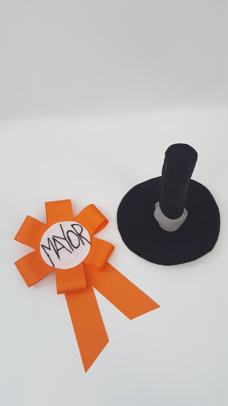 The Mayor Hat and Ribbon Nightmare Costume Costume - Etsy