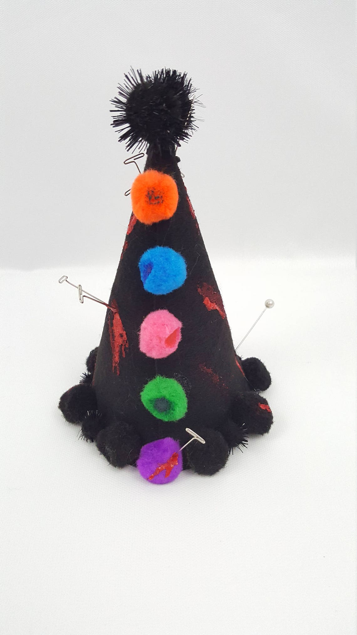 Evil Clown Hat Clown Tiny Hat Creepy Clown Hat Zombie Clown | Etsy