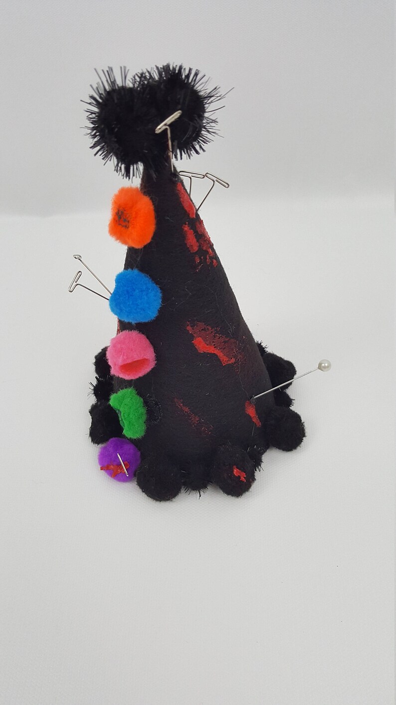 Evil Clown Hat Clown Tiny Hat Creepy Clown Hat Zombie Clown | Etsy