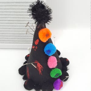 Evil Clown Hat Clown Tiny Hat Creepy Clown Hat Zombie Clown | Etsy