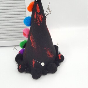 Evil Clown Hat Clown Tiny Hat Creepy Clown Hat Zombie Clown | Etsy