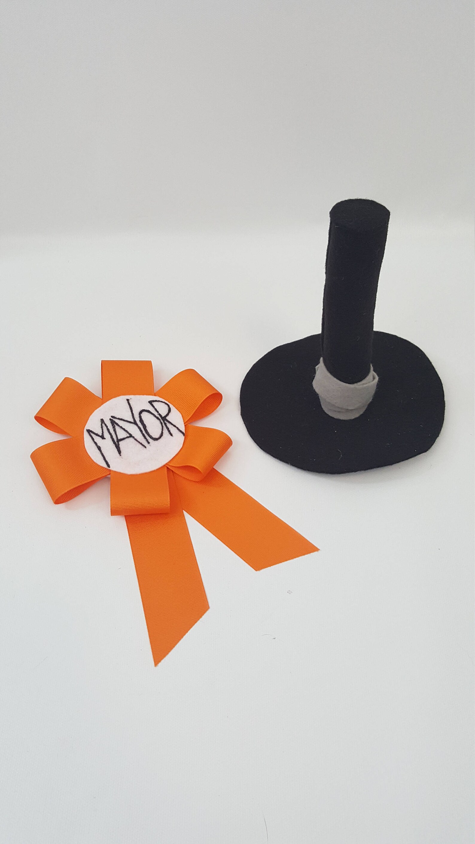 The Mayor Hat and Ribbon, Nightmare Costume, Costume Accessory ...