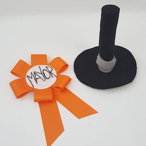 The Mayor Hat and Ribbon, Nightmare Costume, Costume Accessory ...
