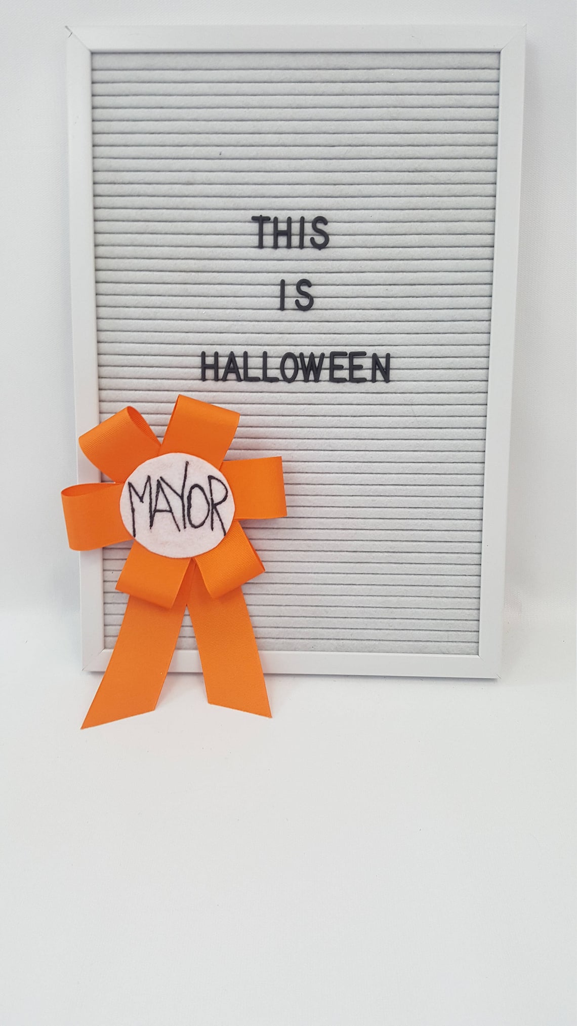 The Mayor Ribbon, Nightmare Costume, Costume Accessory, Halloween ...