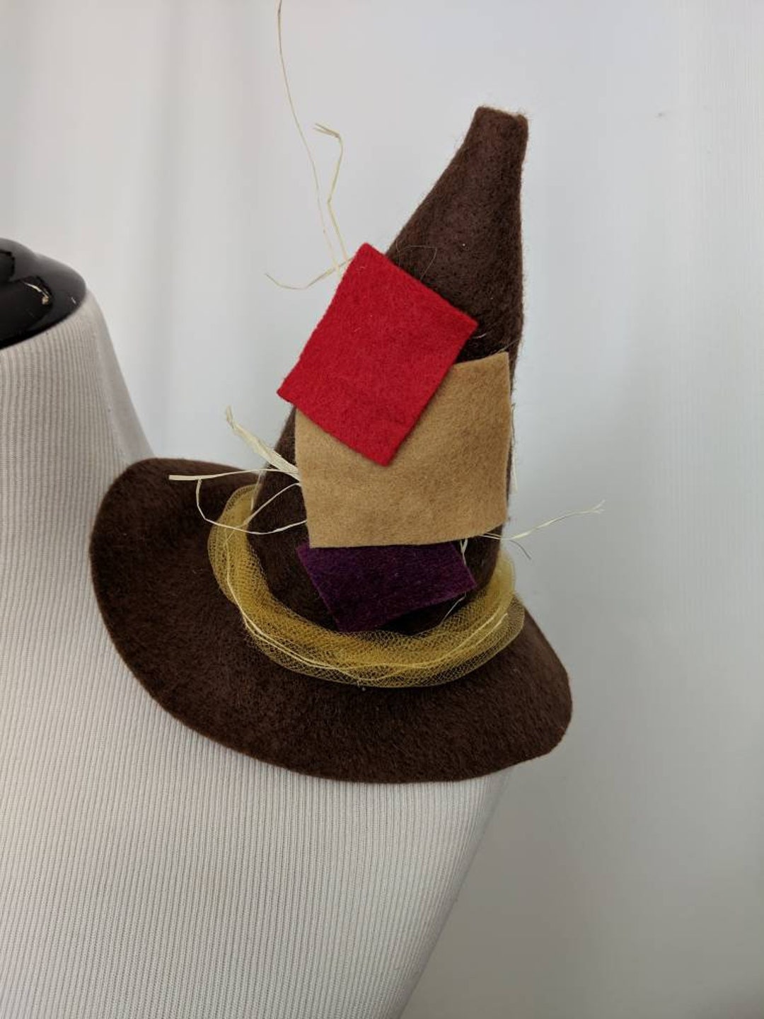 Scarecrow Hat, Scarecrow Costume, Scarecrow Cosplay, Costume Accessory ...