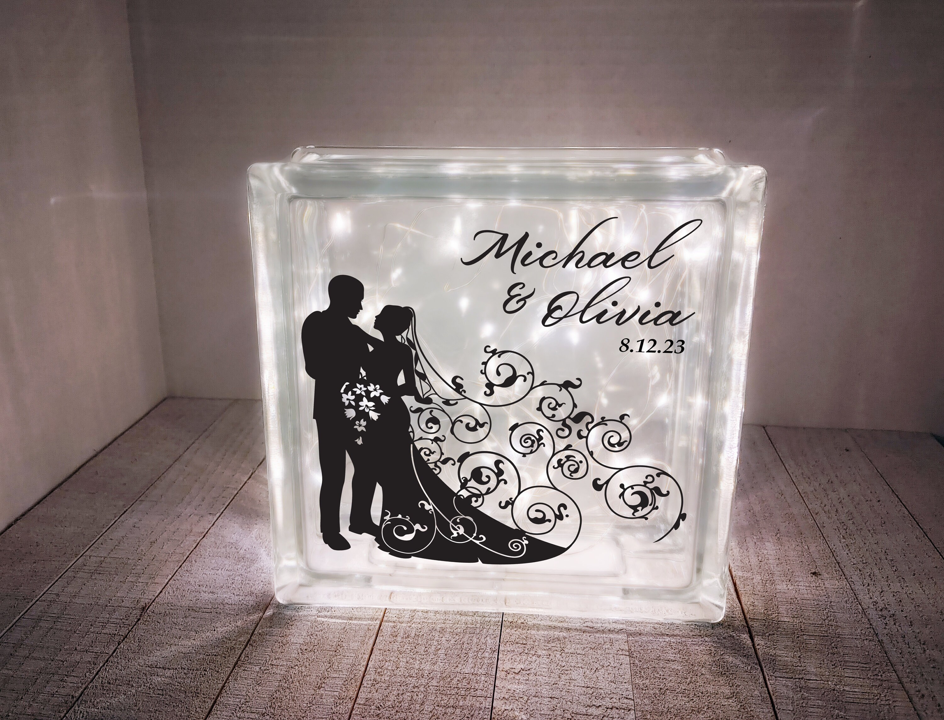 Glass Block Centerpieces Wedding Table Decorations & Centrepiece Ideas