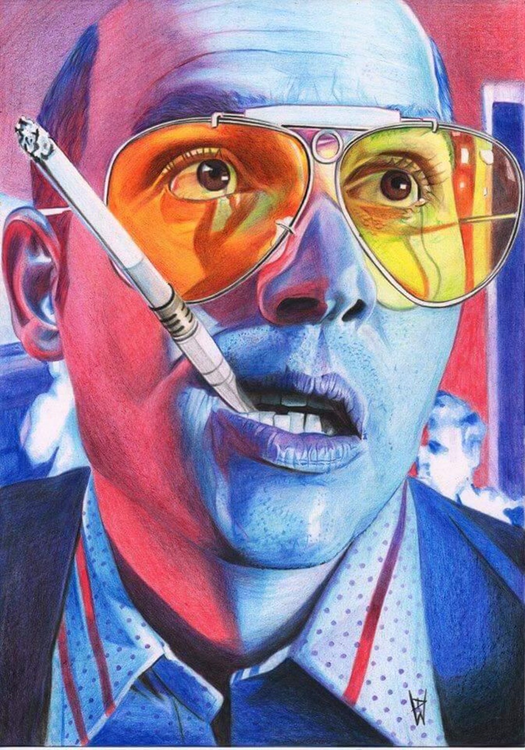 Fear and Loathing in Las Vegas Print A4 - Etsy