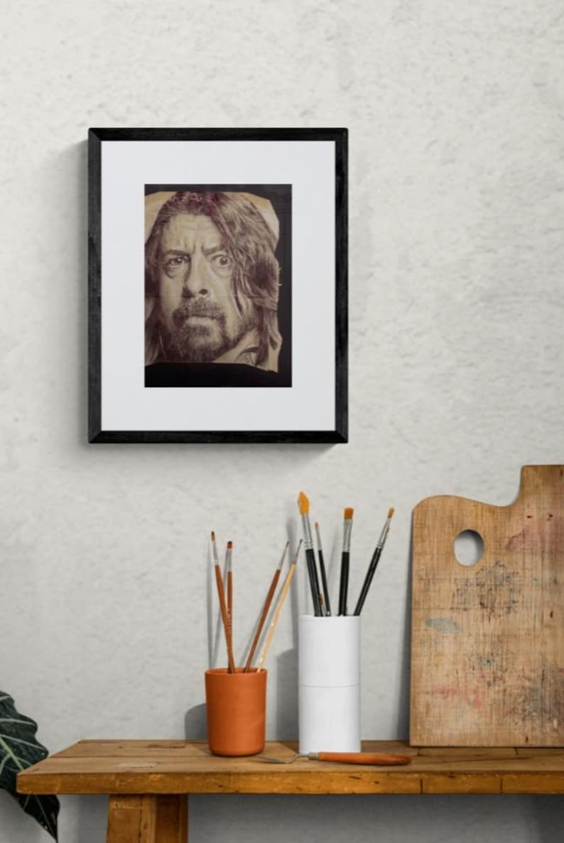 Dave Grohl Envelope Print - Etsy