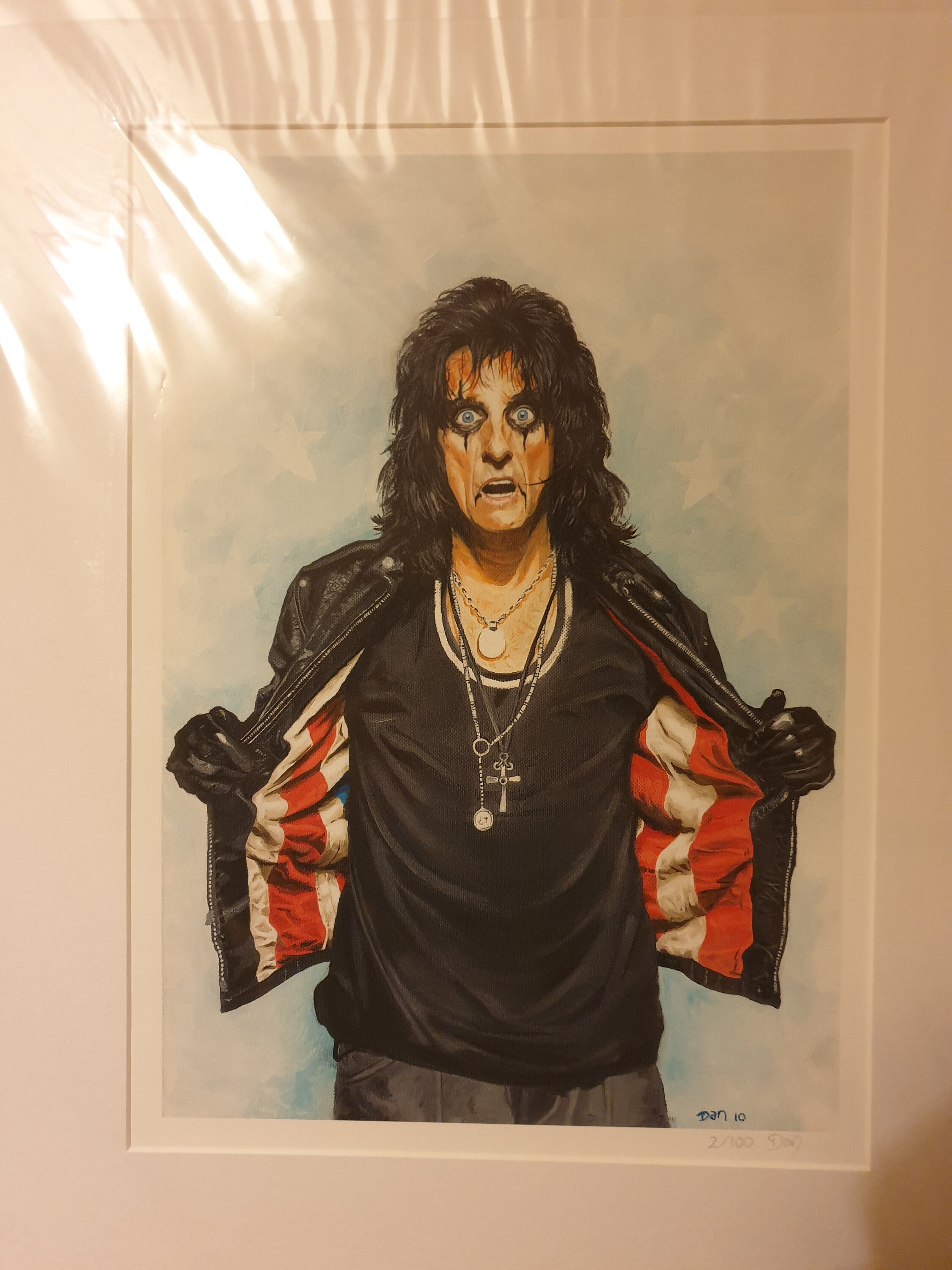 Alice Cooper Portrait Print - Etsy