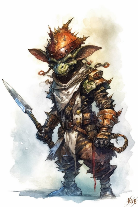 Armored outlet Goblin dungeons and dragons