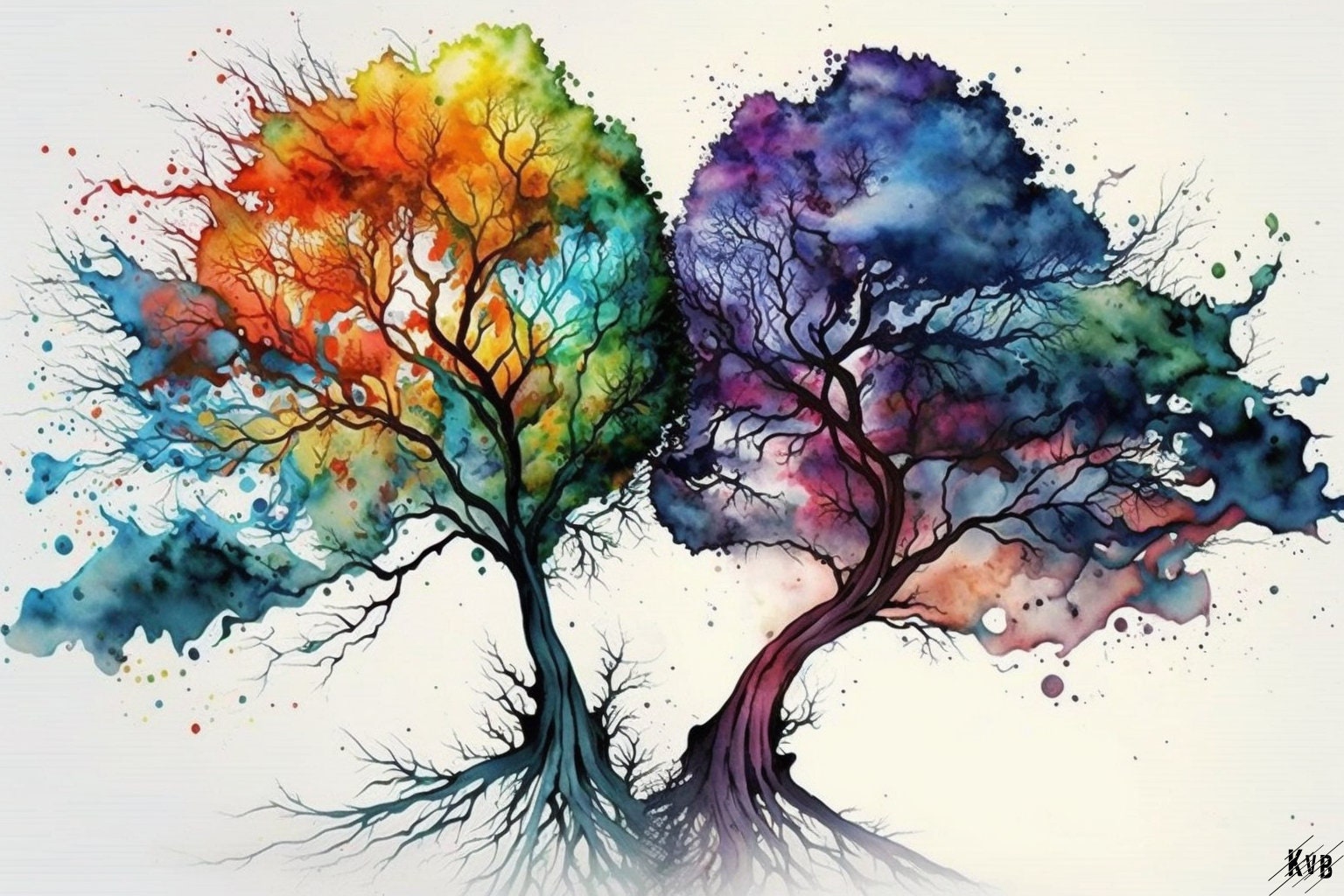 Whimsical Drawings Of Trees