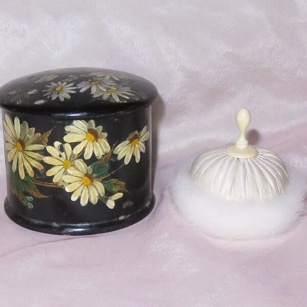 Powder Puff Container - Etsy