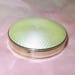Jules Richard Powder Compact ~ Brass With Green Enamel ~ Antique 1930s ...