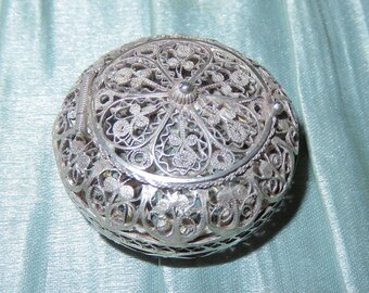Ornate pill box | Etsy