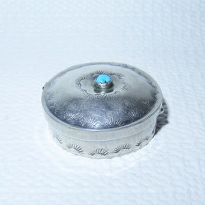 Vintage Native American Indian or Southwest Sterling Silver & Turquoise ...