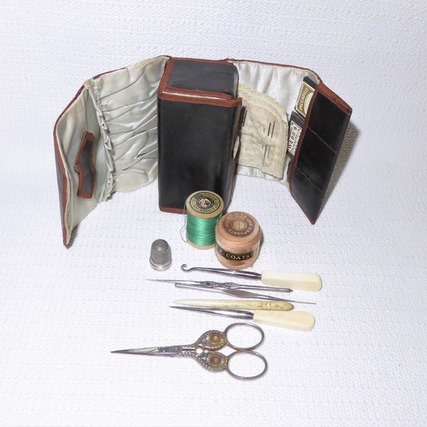 Antique Needle Box - Etsy
