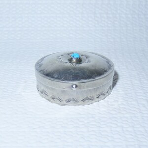 Vintage Native American Indian or Southwest Sterling Silver & Turquoise ...