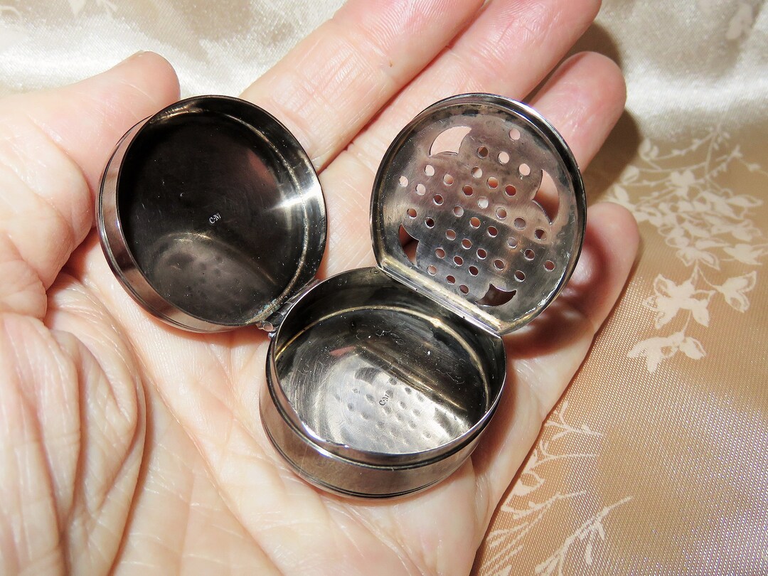 Antique Silver Vinaigrette Box Case Etui 19th C. - Etsy